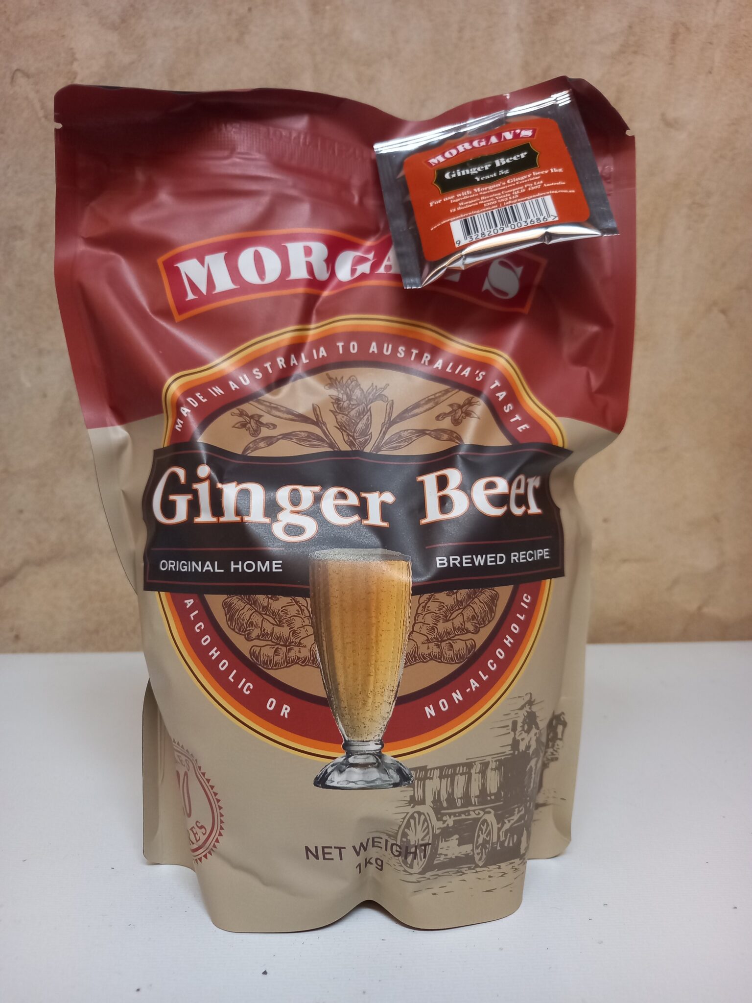 Morgans Ginger Beer Pouch Kit - Brew Northland