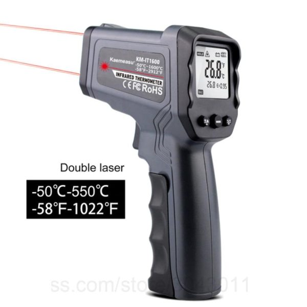 Infrared Thermometer Gun -50C to +580C - Brew Northland